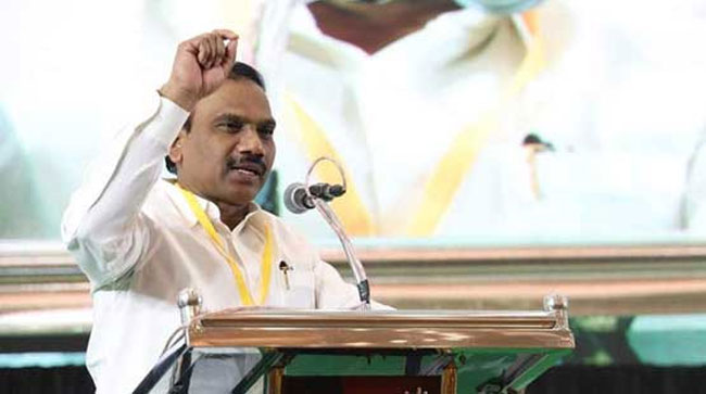 DMK MP Raja : ఉదయనిధి చిన్న వ్యాధులతోనే పోల్చారు.. నిజానికి.. : డీఎంకే ...