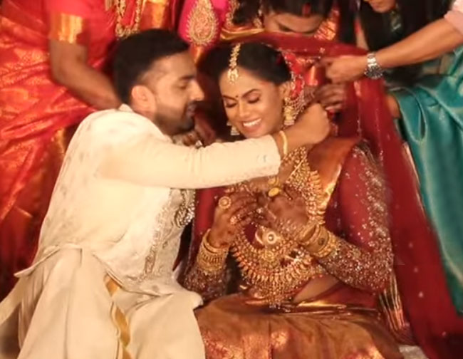 Karthika Nair: నటి కార్తిక వివాహం.. హాజరైన సినీ ప్రముఖులు | chiranjeevi ...