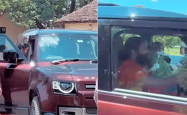 Baba Ramdev: ల్యాండ్‌ రోవర్‌ నడిపిన రామ్‌దేవ్‌.. వీడియో వైరల్‌ | ramdev ...