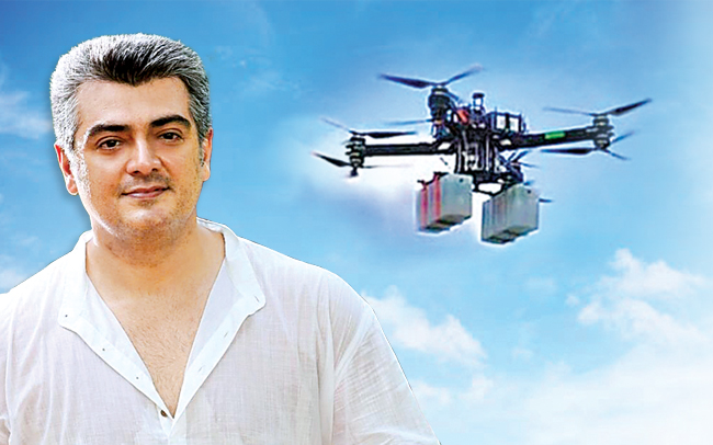 సరిహద్దు నిఘాకు అజిత్‌ డ్రోన్లు | ajith-mentored-team-dhaksha-uses-drones