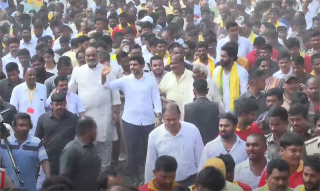 Yuvagalam: పొదలాడ నుంచి నారా లోకేశ్‌ ‘యువగళం’ పునః ప్రారంభం | nara ...