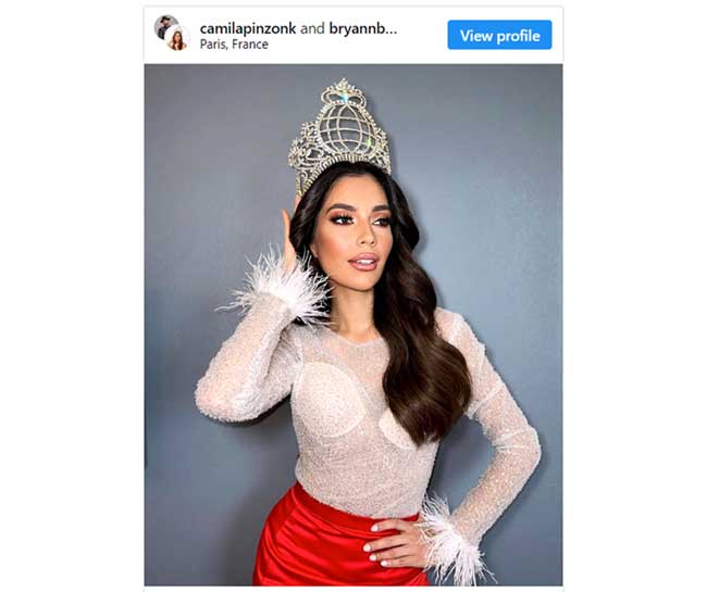 అందాల రాణి.. మంచి మనసు | former-miss-colombia-camila-pinzon ...