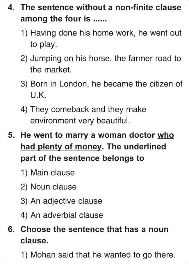 building blocks of sentences | general