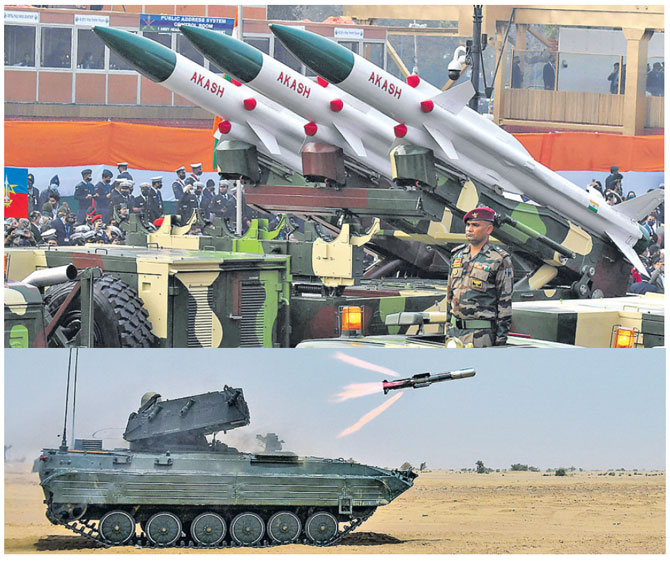 Indian Arms: ఆయుధ స్వావలంబన కోసం... | india-is-rapidly-progressing-in ...