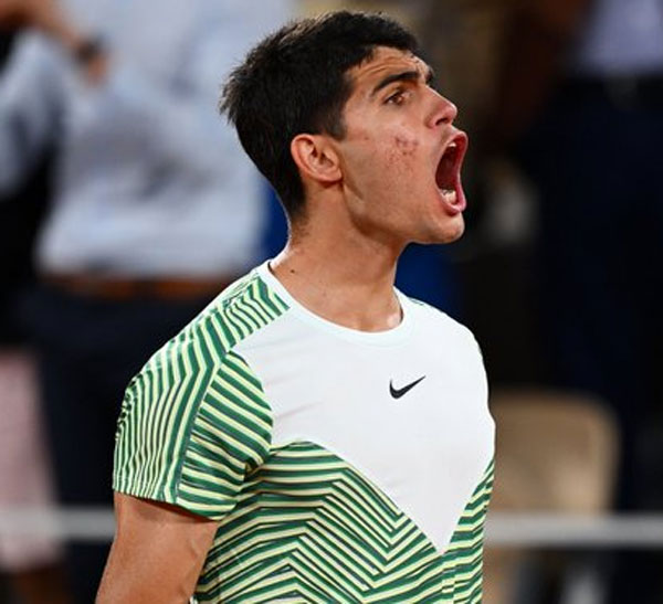 అల్కరాస్‌కు షాక్‌ | general