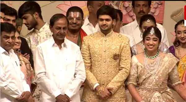 రామోజీ ఇంట కల్యాణం.. ఘనంగా బృహతి-అక్షయ్‌ వివాహ వేడుక | ramoji-rao-grand ...