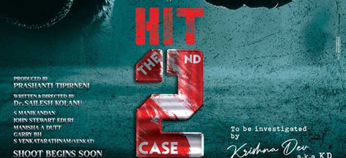 ‘హిట్‌2’కు సిద్ధమౌతోన్న ‘మేజర్‌’ | adavi-sesh-lead-role-in-nani-hit-2