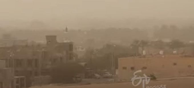 లిబియాపై దండెత్తిన ఇసుక తుపాను | huge-traffic-jam-during-worst ...