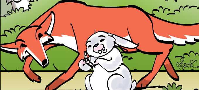 వినినంతనె వేగపడక.. | moral-story-of-rabbit-and-fox-about-patience