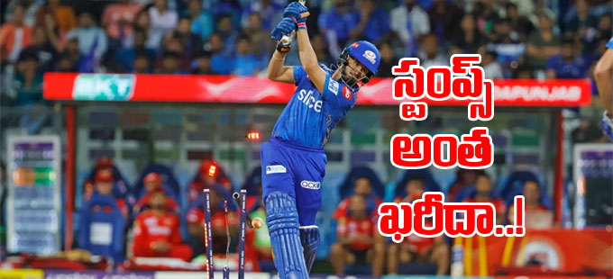 IPL 2023: ఐపీఎల్‌ స్టంప్స్‌ అంత ఖరీదా.. | how-much-cost-of-led-zing ...