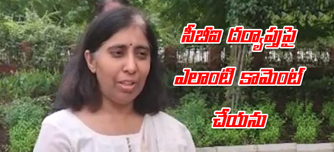 Suneetha Narreddy: సీబీఐ దర్యాప్తుపై ఎలాంటి కామెంట్‌ చేయను: సునీత | suneetha-narreddy-comments