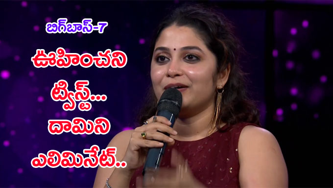 Damini bhatla: ఊహించని ట్విస్ట్‌.. బిగ్‌బాస్‌ నుంచి సింగర్‌ దామిని ...