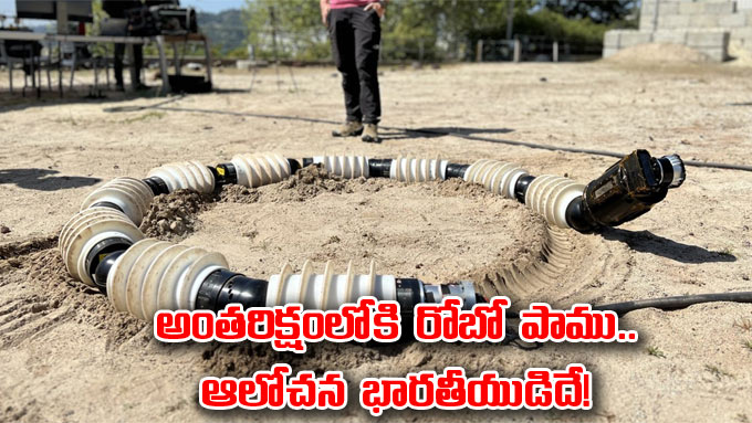 NASA Snake Robot: అంతరిక్షంలోకి రోబో పాము.. ఆలోచన మనోడిదే | brain ...