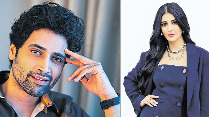 Shruthihaasan: శేష్‌ - శ్రుతి.. యాక్షన్‌ డ్రామా | adivi-seshu-and ...