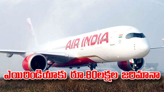 Air India: ఎయిరిండియాకు డీజీసీఏ రూ.80 లక్షల జరిమానా | aviation-regulator-dgca-slaps-rs-80-lakh ...