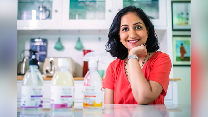 వీగన్‌ క్లీనర్స్‌తో.. కోట్ల వ్యాపారం | delhi-based-simran-khara-shares ...