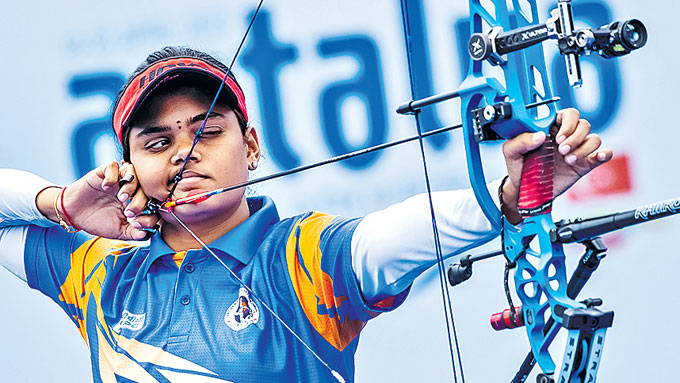 Archery World Cup: పసిడి పోరుకు జ్యోతి ద్వయం | jyothy-doubles-fight-for ...