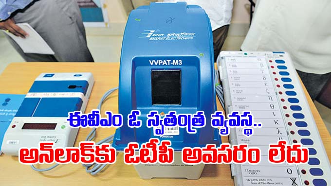 EVM: ఓటీపీతో ఈవీఎం తెరవలేం - ‘మహా’ వివాదంపై ఎన్నికల అధికారి | mumbai ...