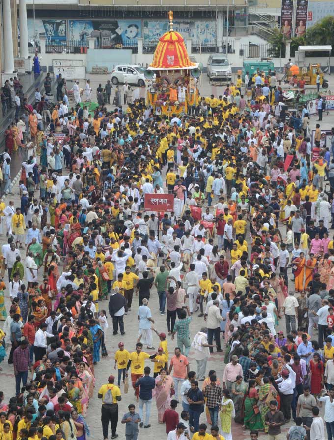 Vijayawada: విజయవాడలో ఘనంగా జగన్నాథ రథయాత్ర | Jagannatha Rathayaathra ...