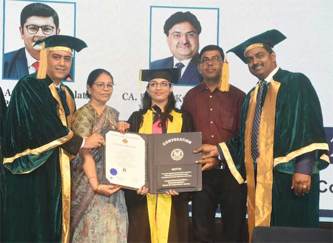 Hyderabad: ఘనంగా ఐసీఏఐ కళాశాల స్నాతకోత్సవం | ICAI College event In ...