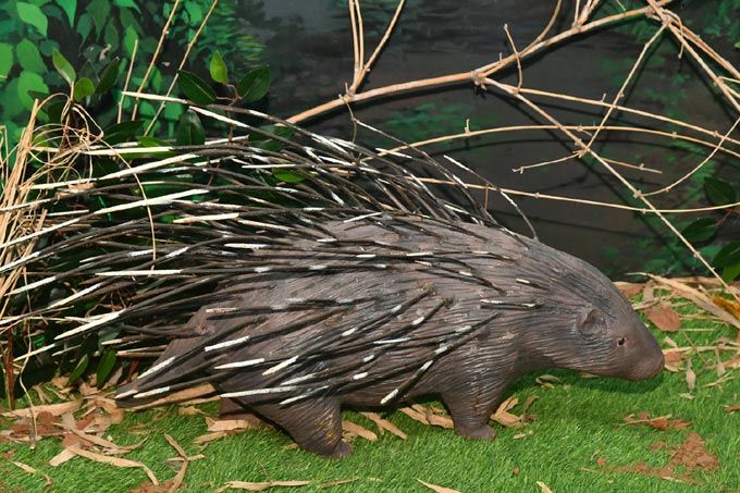 Animals : ఆకట్టుకుంటున్న నల్లమల వన్యప్రాణుల బొమ్మలు | Nallamala forest ...