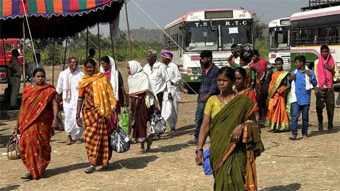 Nagoba Jatara : మహాపూజలతో ప్రారంభమైన నాగోబా జాతర | Nagoba Jatara ...