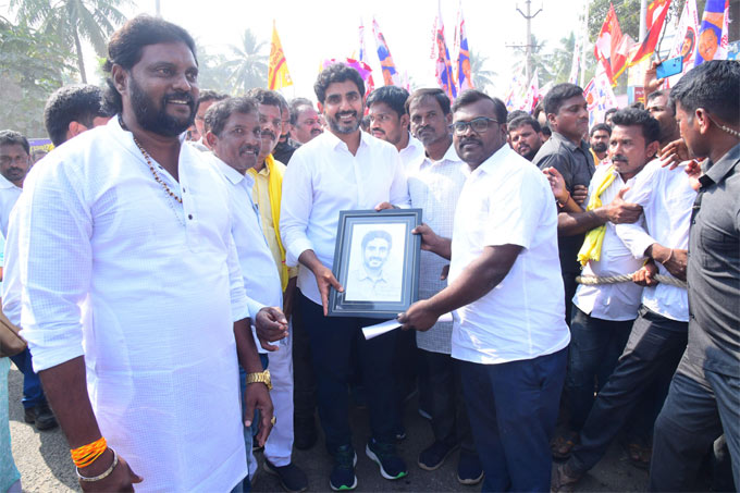 Yuvagalam : విశాఖ జిల్లాలో 224వ రోజు నారా లోకేశ్‌ ‘యువగళం’ పాదయాత్ర ...