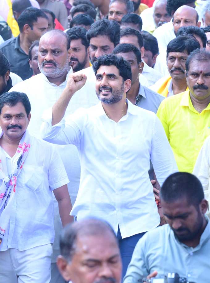 Yuvagalam:నారా లోకేశ్‌ ‘యువగళం’ పునః ప్రారంభం | nara lokesh yuvagalam ...