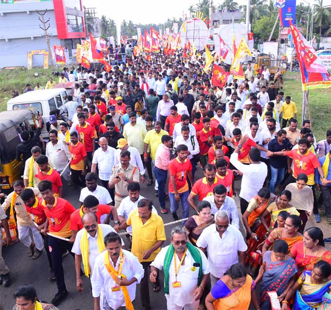 Yuvagalam: కోనసీమ జిల్లాలో కొనసాగుతున్న లోకేశ్‌ ‘యువగళం’ పాదయాత్ర ...