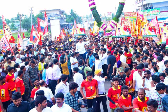 Yuvagalam: కోనసీమ జిల్లాలో కొనసాగుతున్న లోకేశ్‌ ‘యువగళం’ పాదయాత్ర ...