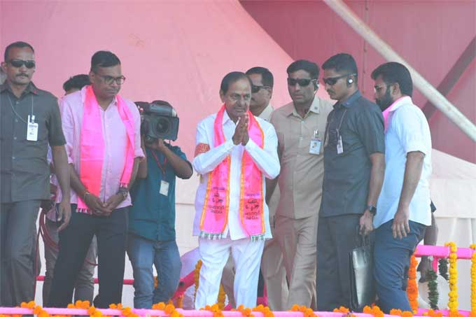 BRS: ఘనంగా భారాస ప్రజా ఆశీర్వాద సభ | BRS Meetings In Telanagana