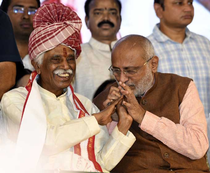 Alai Balai: నాంపల్లిలో బండారు దత్తాత్రేయ ‘అలయ్‍-బలయ్‍’.. హాజరైన ...