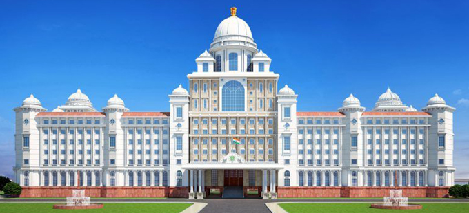 Telangana Sachivalayam: తెలంగాణ సచివాలయం ఎలా ఉండబోతుందంటే ...