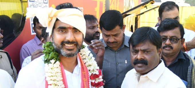 Nara lokesh: సత్యవేడులో లోకేశ్‌ ‘యువగళం’ | yuvagalam in sathyavedu by ...
