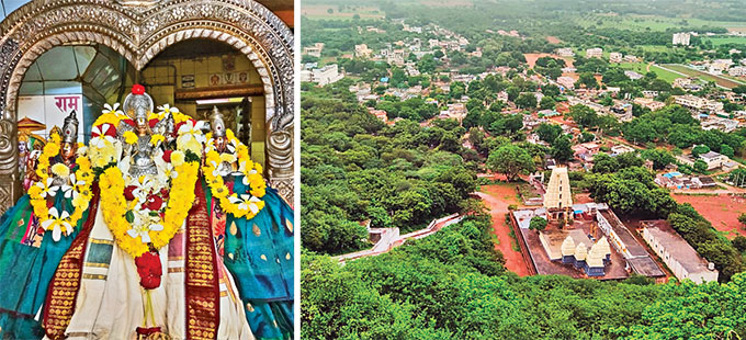 వివాహం కుదిర్చే...వ్యాఘ్ర నరసింహుడు | significance-of-sri-shobhanachala ...