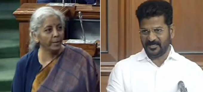 Lok Sabha: నిర్మలా సీతారామన్ Vs రేవంత్‌ రెడ్డి.. లోక్‌సభలో వాదోపవాదం ...
