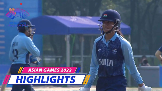 Asian Games: శ్రీలంకపై ఫైనల్‌లో భారత మహిళా క్రికెట్‌ జట్టు ఘన విజయం ...