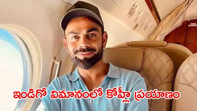 Virat Kohli: ఇండిగో విమానంలో కోహ్లీ.. వీడియో వైరల్‌ | travelers stunned ...