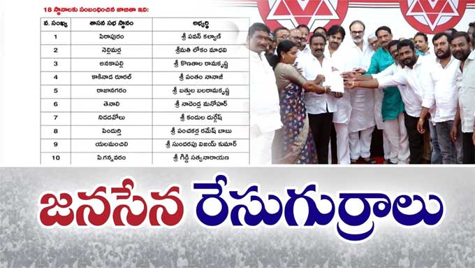 Jansena: అభ్యర్థుల మలి జాబితా విడుదల చేసిన జనసేన | jansena released ...